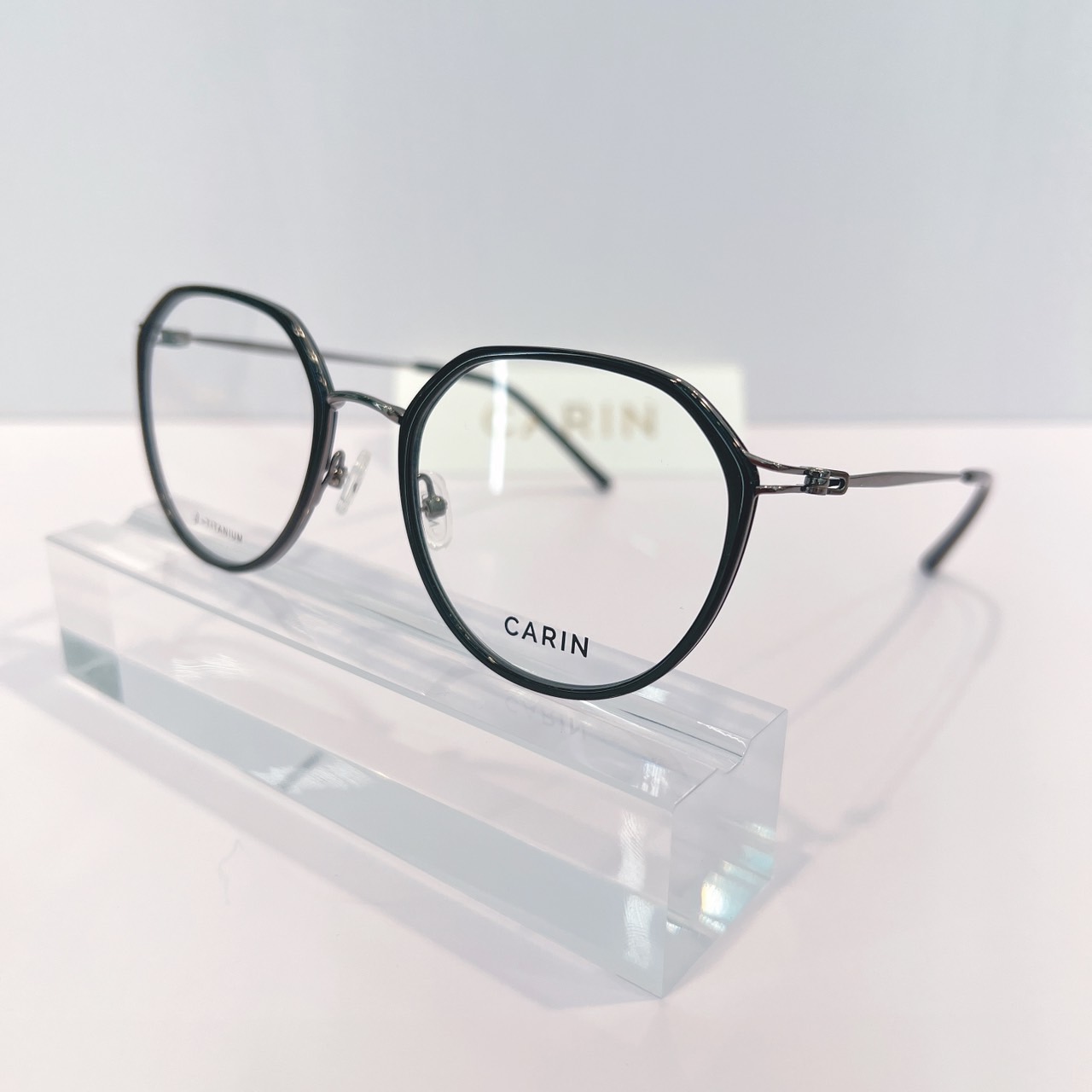 雙目林眼鏡 - 【CARIN】OLSEN C 玳瑁色/焦糖色/黑色